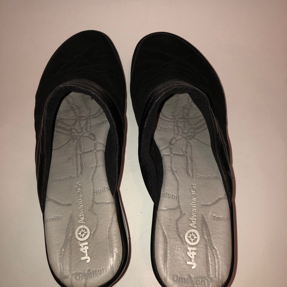 J-41 | Shoes | Ladies J4 Adventure On Leather Wedge Sandalvgc | Poshmark